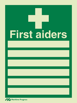 First aiders | Products | Maritime Progress